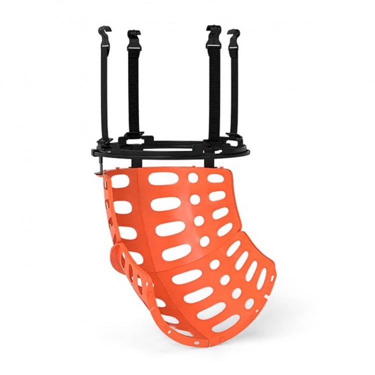 Basketball Return Attachment with 4 Tool-Free Detachable Hooks - Costway