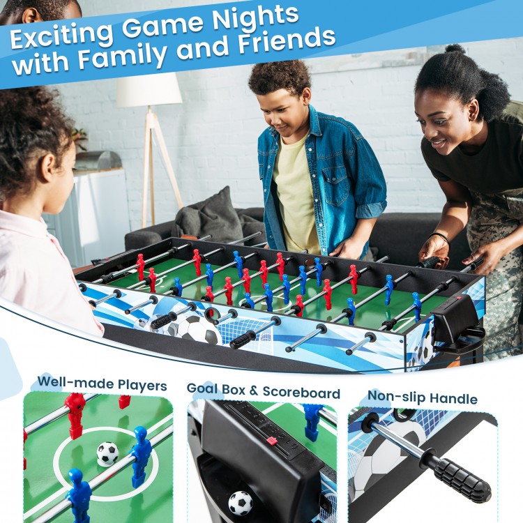 14-in-1 Combo Game Table Set Multi Game Table with Foosball - Costway