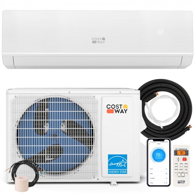 Energy Star Certified 18000 BTU 25 SEER2 208-230V Ductless Mini Split ...