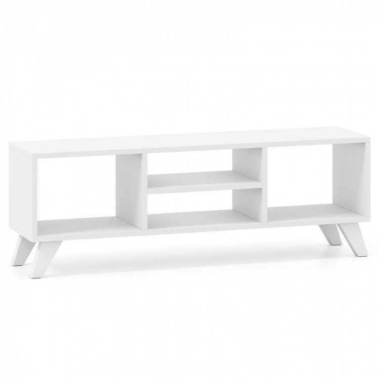 Media TV Console Table with Raised Support Legs - Costway