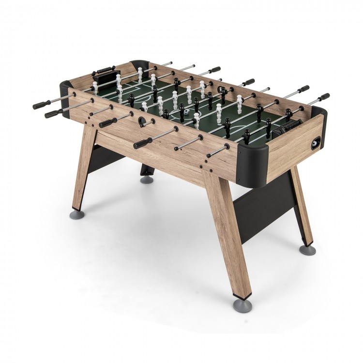 54 Inch Foosball Table Arcade Soccer Game Table with 2 Balls and 26 ...