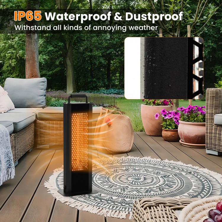 IP65 Waterproof Aluminum Heater with Double-Sided Heating and Overheat ...